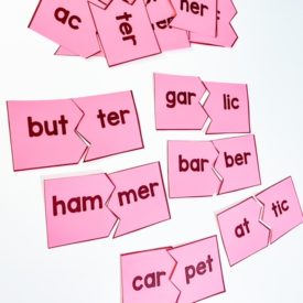 VCCV Rabbit Syllable Division - Teach. Run. Create.