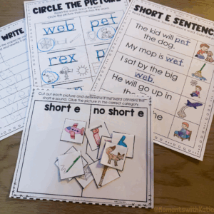 Short E Phonics Activities That Actually Work - Teach. Run. Create.