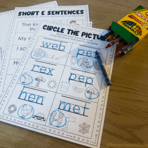 Short E Phonics Activities That Actually Work - Teach. Run. Create.